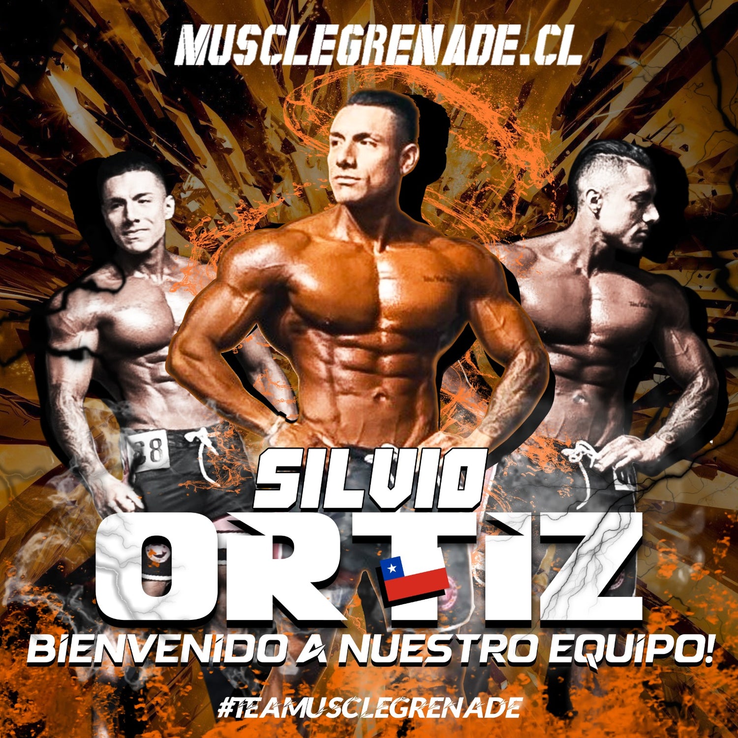 La historia de superación de Silvio Ortiz Atleta Muscle Grenade: Depor